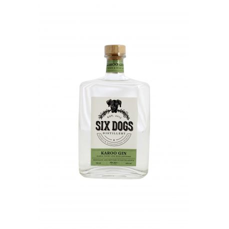 Six Dogs Karoo Gin 750ml | | Wine of the Month